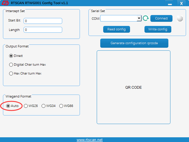 Wiegand Barcode Scanner & NFC reader And Access Control Solution