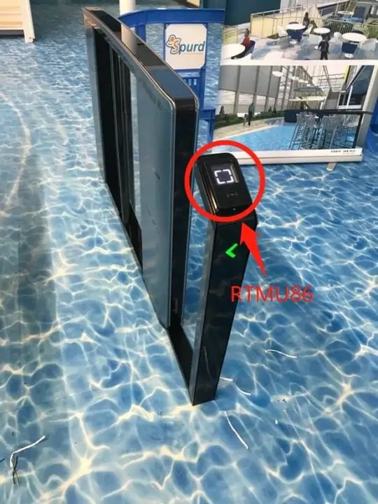 QR code scanner applys in smart turnstiles for swimming pool - RTscan