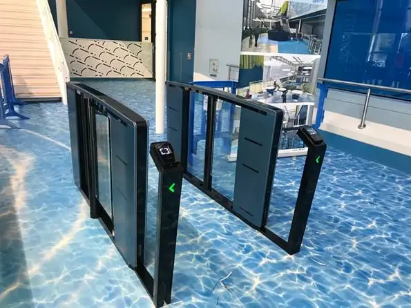 QR code scanner applys in smart turnstiles for swimming pool - RTscan