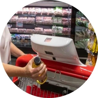 RTscan’s barcode scanner is applied in the smart self-shopping trolleys ...